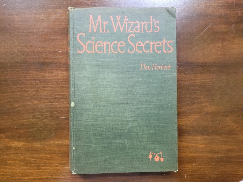 Mr. Wizard's Science Secrets by Don Herbert - Etsy
