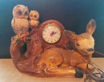 Owl Clock - Etsy