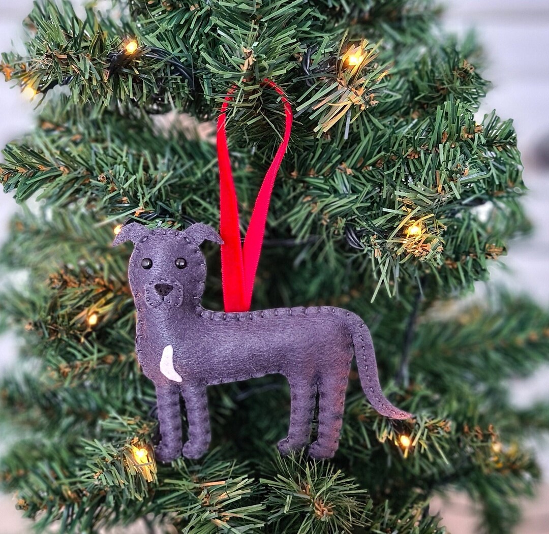 Custom Staffordshire Bull Terrier/staffy/staffie/pitbull Christmas ...