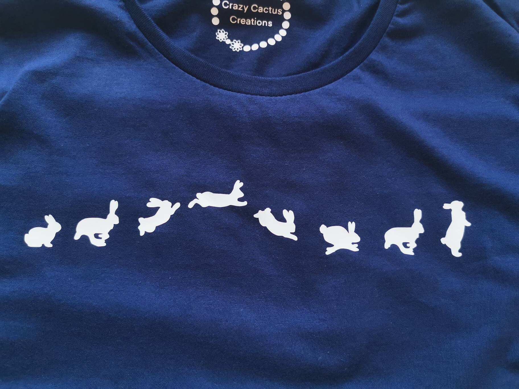 Bunnies Running Tshirt Bunnies Rabbits Jumping Tee - Etsy
