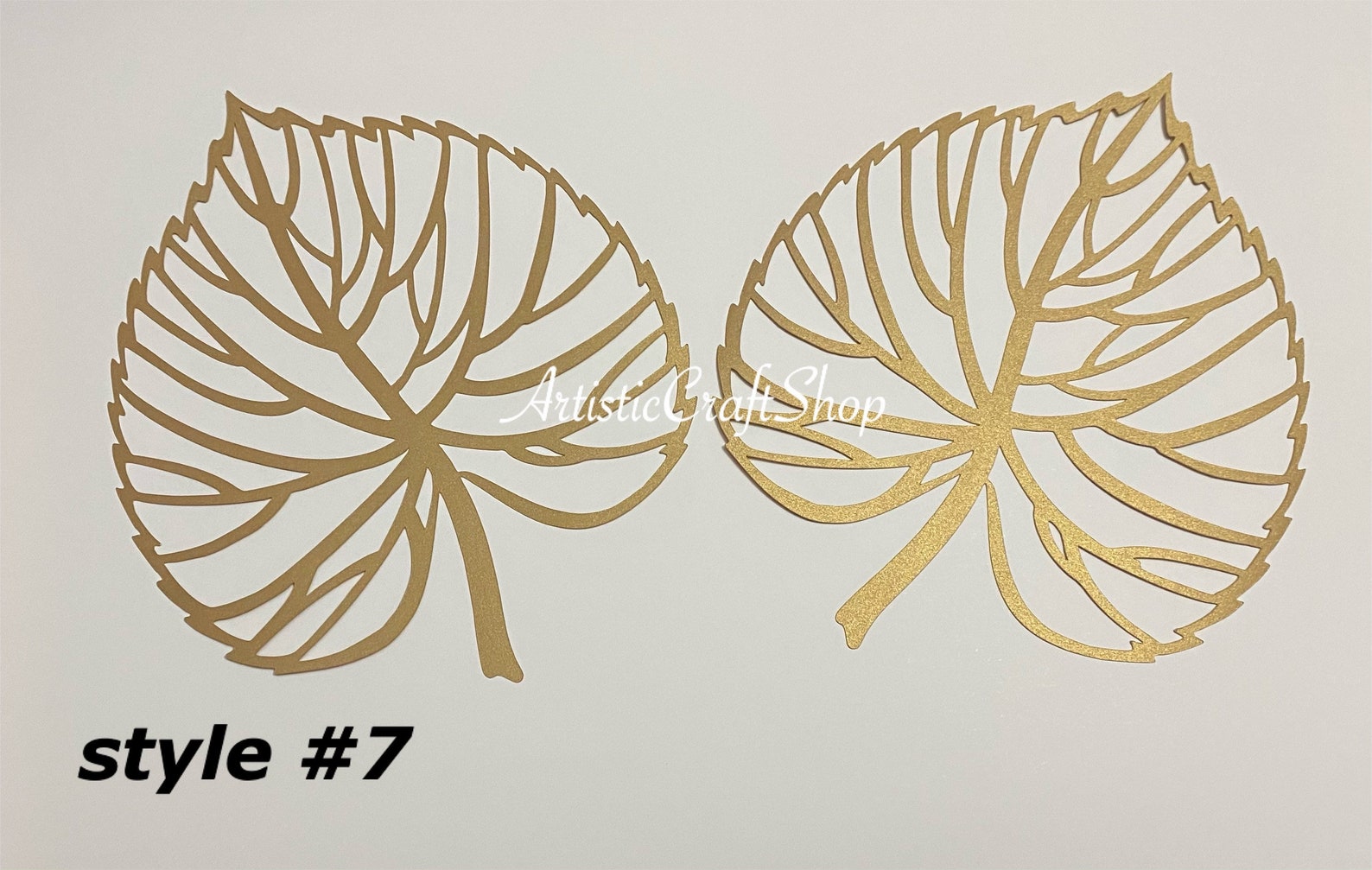 Paper Leaves Large Paper Leaves paper Leaves cutout paper | Etsy