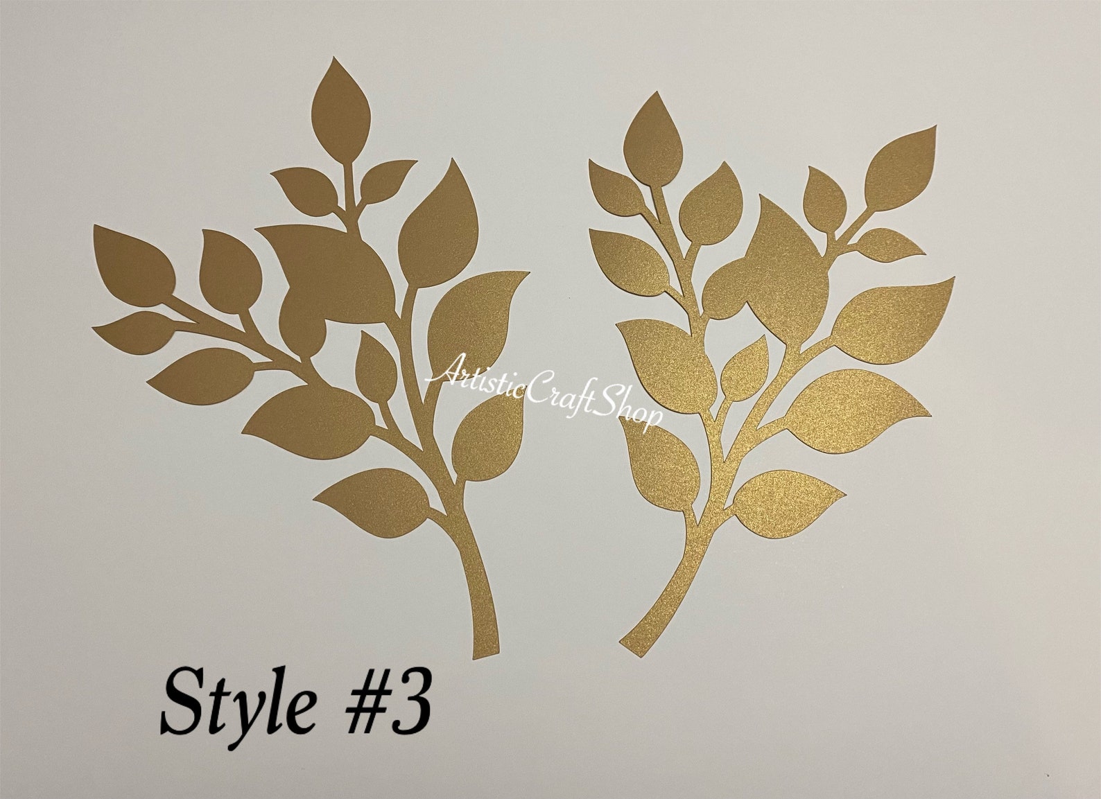 Paper Leaves Large Paper Leaves Paper Leaves Cutout Paper - Etsy