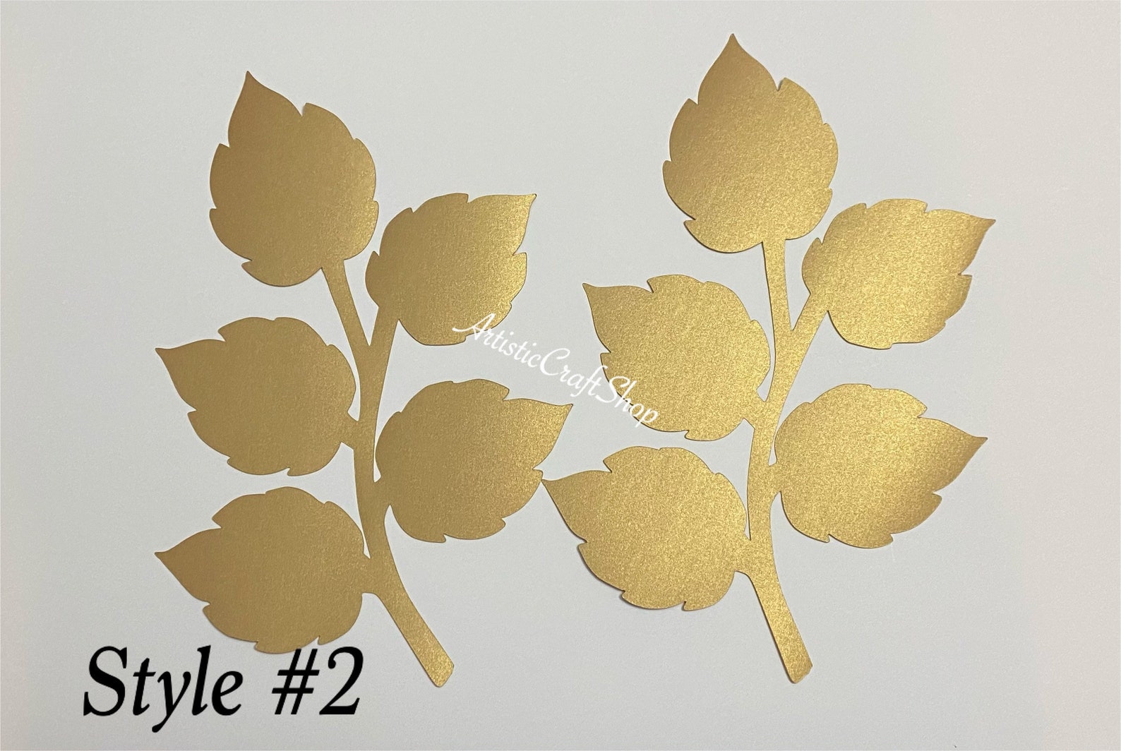 Paper Leaves Large Paper Leaves Paper Leaves Cutout Paper - Etsy