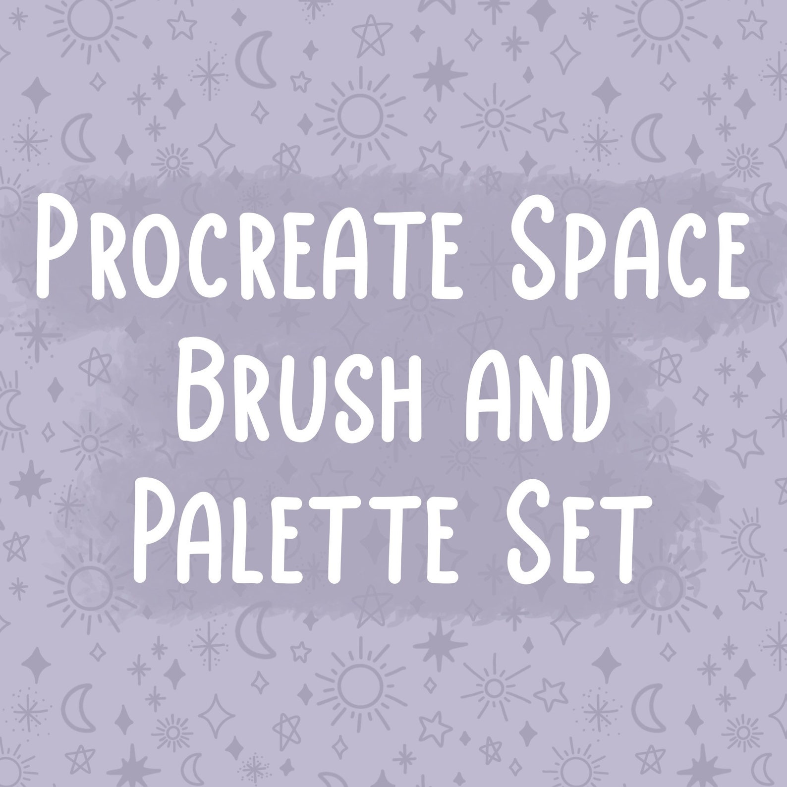 Procreate Space Palette and Brush Set - Etsy