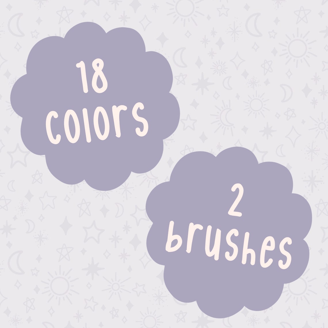 Procreate Space Palette and Brush Set - Etsy