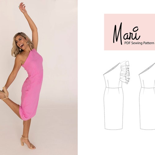 Mari Dress PDF Sewing Pattern - Etsy