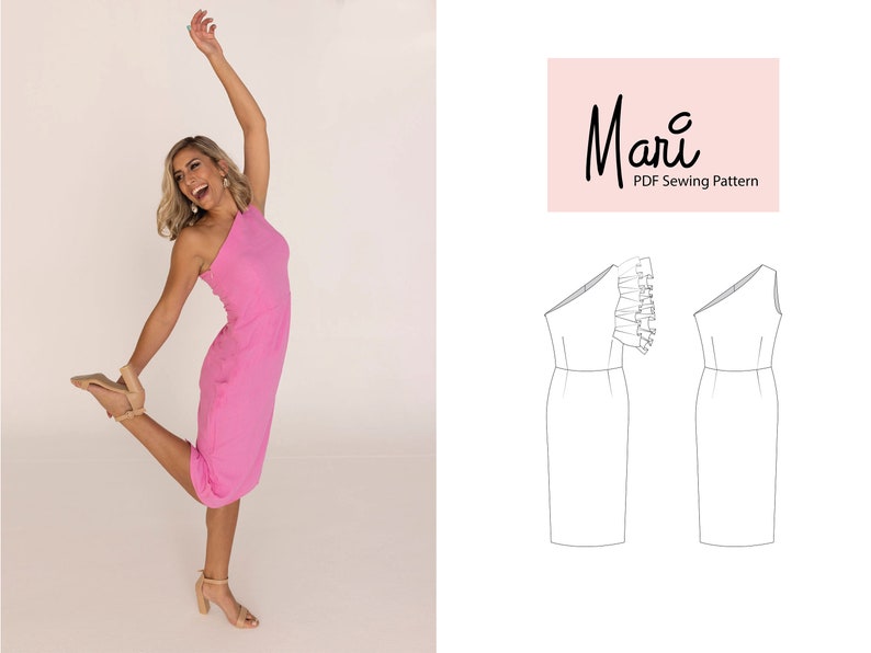 Mari Dress PDF Sewing Pattern - Etsy