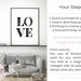 Love Printable Poster for Visualization Love Magnet Stylish Printable ...