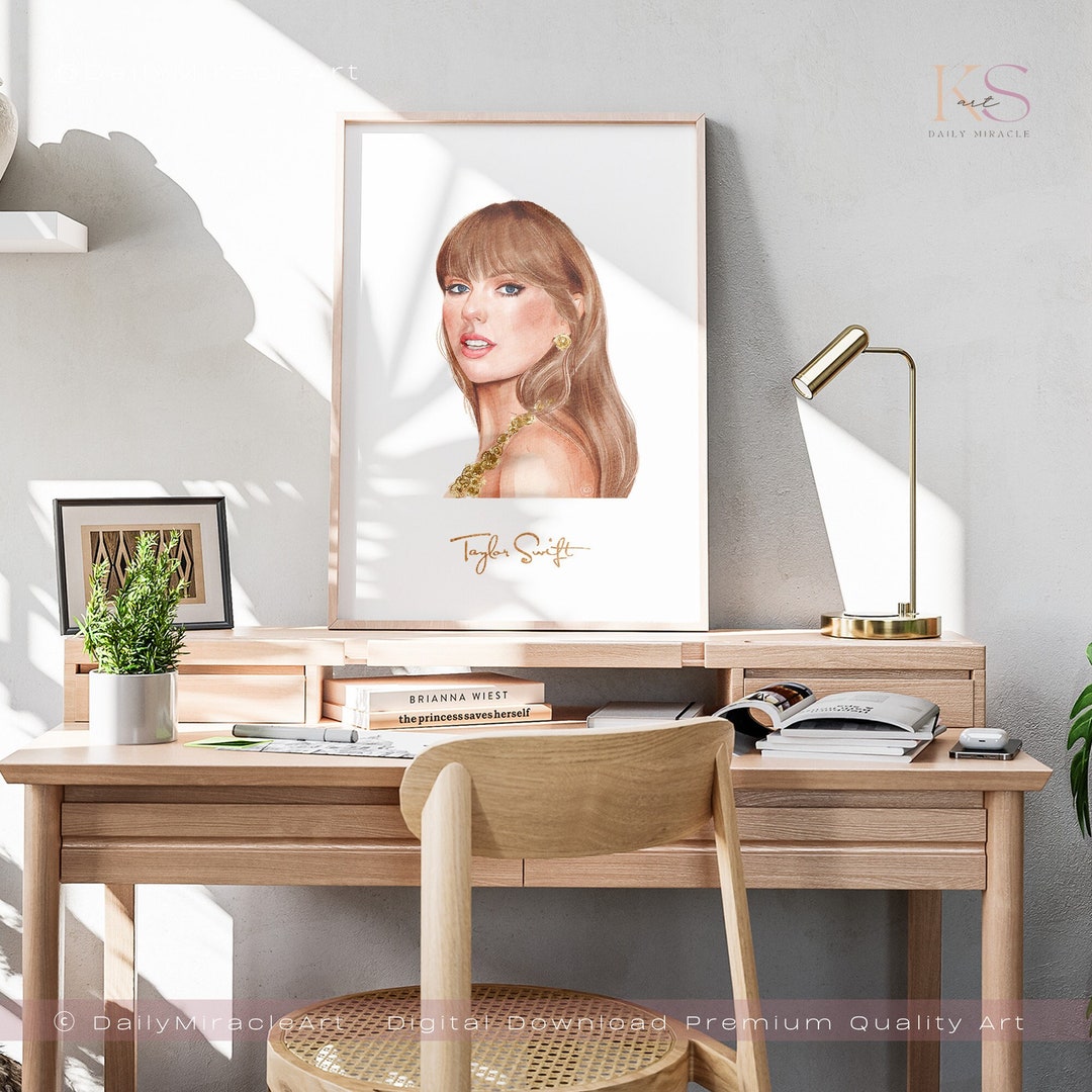 Taylor Swift Poster Printable Wall Art, Taylor Swift Prints, Digital ...