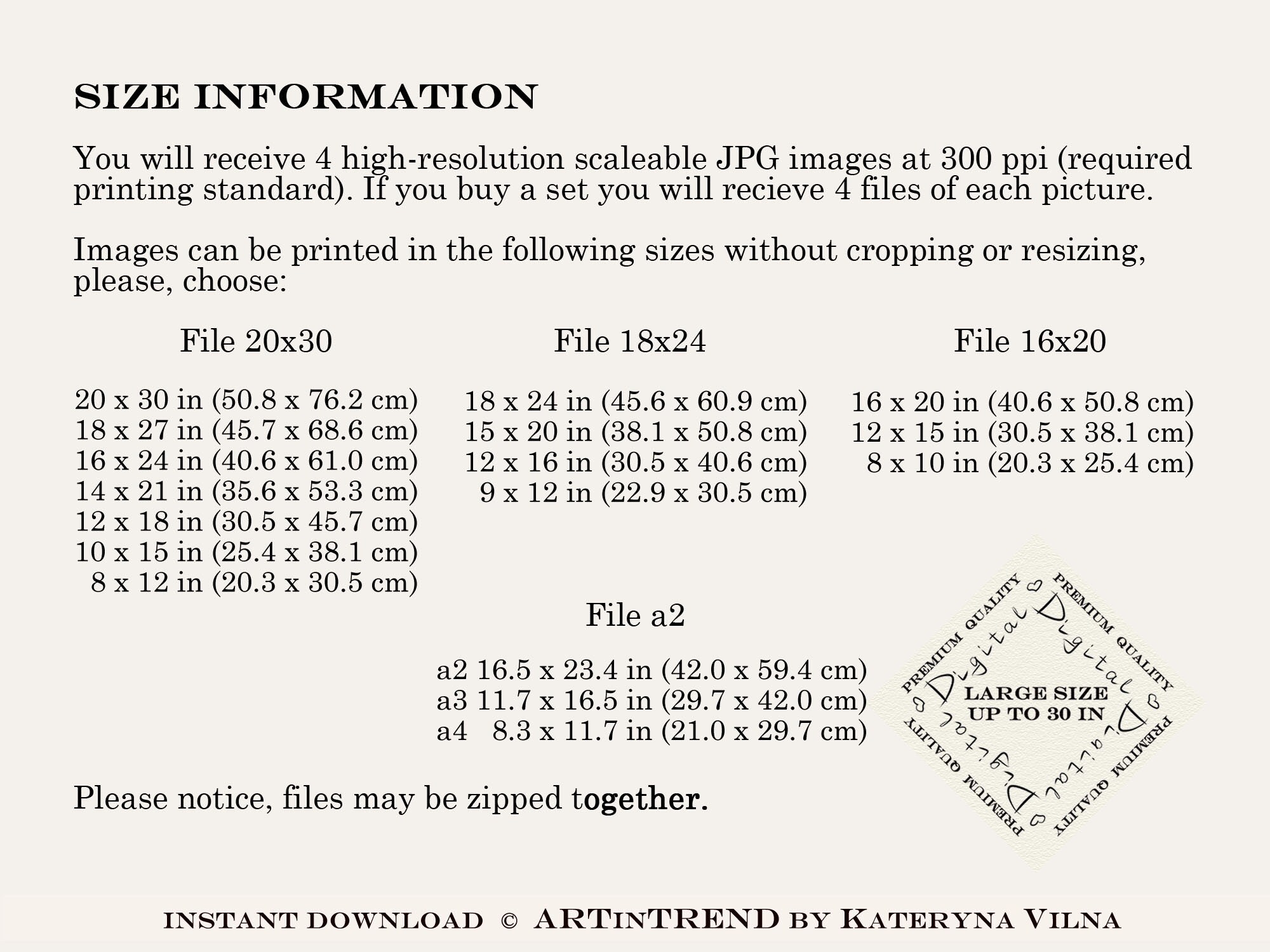 Printable Art Print Floral Wall Art Downloadable Print Set | Etsy