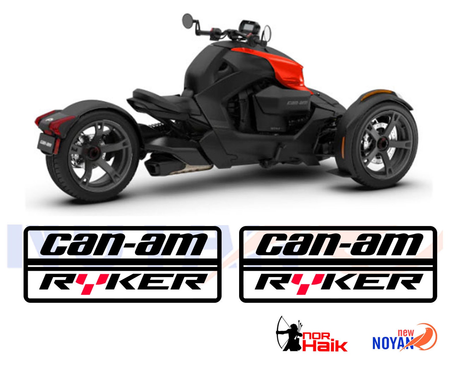 RYKER CANAM DECAL | Etsy