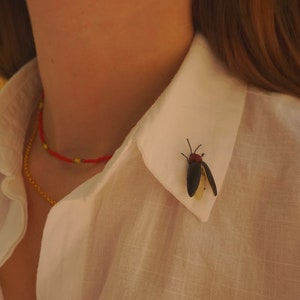FIREFLY PIN SET / Firefly Pin - Glow in Dark Fireflies - Flexible ...