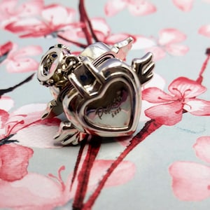 Pandora Style Charm- Polly Pocket Sailor Moon Inspired- Purple Stone ...