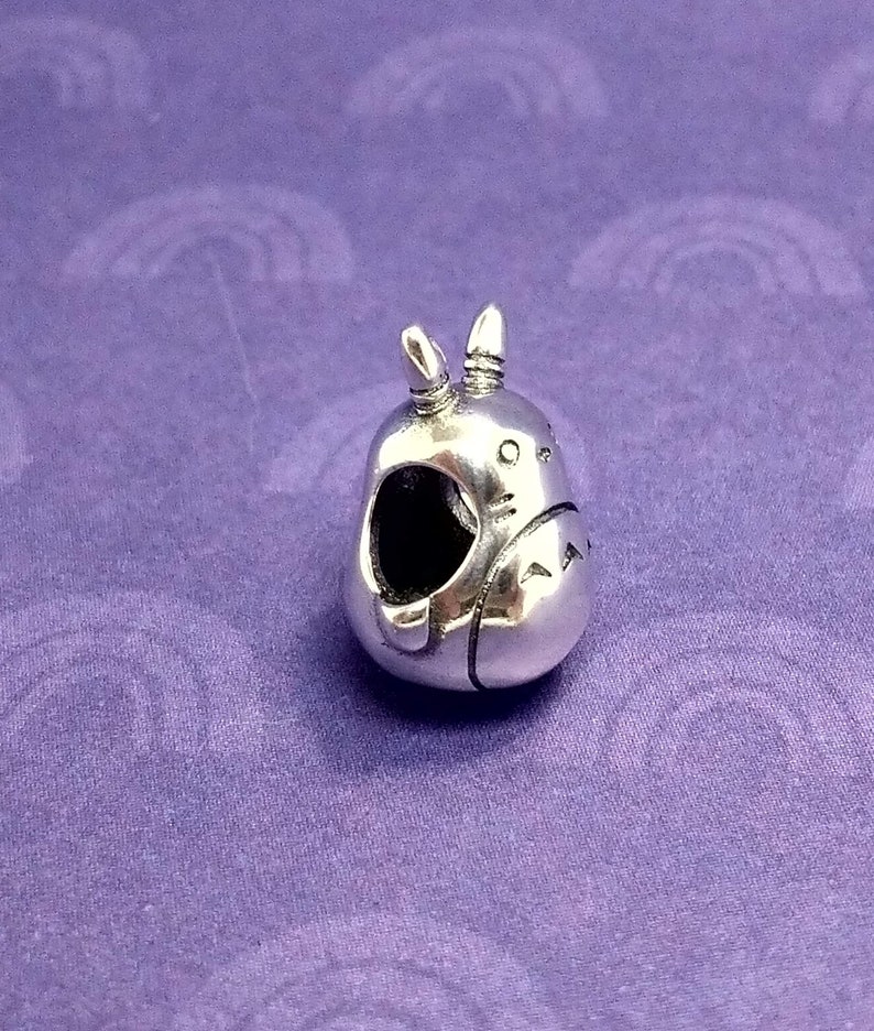 A Tale of Two Totoros Enamel and Sterling Silver, Pandora Style - Etsy