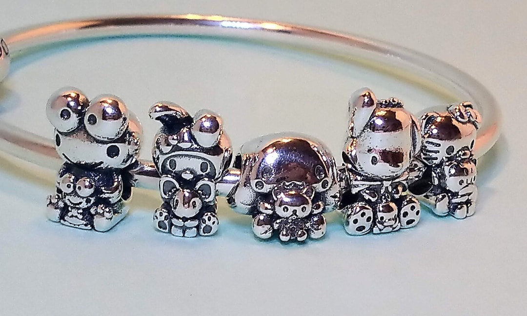 Sanrio Pandora Style Beads- 925 Sterling Silver - Etsy
