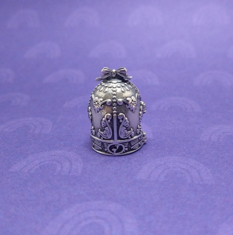 Polly Pocket Sparkle Ballerina Inspired Charm Bead- Sterling Silver ...