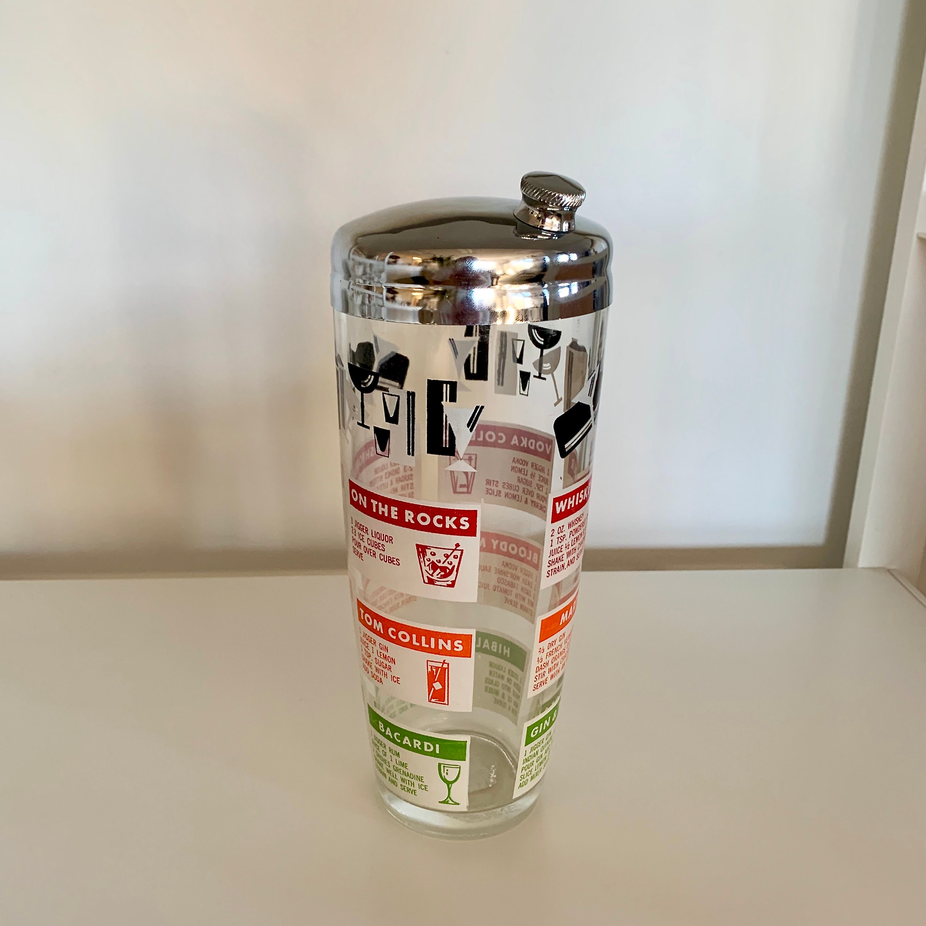 Vintage Bar Display Shaker - Etsy