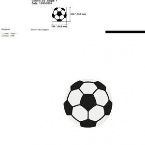 9 Designs & 3 Sizes Included! Sports Balls Fill Stitch Embroidery ...