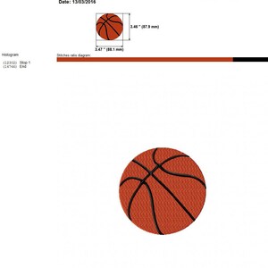 9 Designs & 3 Sizes Included! Sports Balls Fill Stitch Embroidery ...
