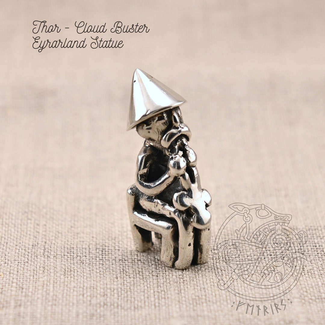 God THOR, Eyrarland Statue From Iceland Replica, Norse God Statue ...