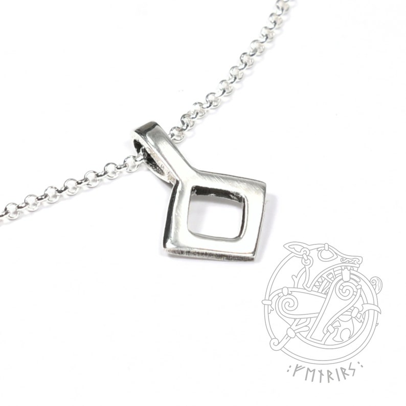INGWAZ Rune Pendant Norse Elder Futhark - Etsy