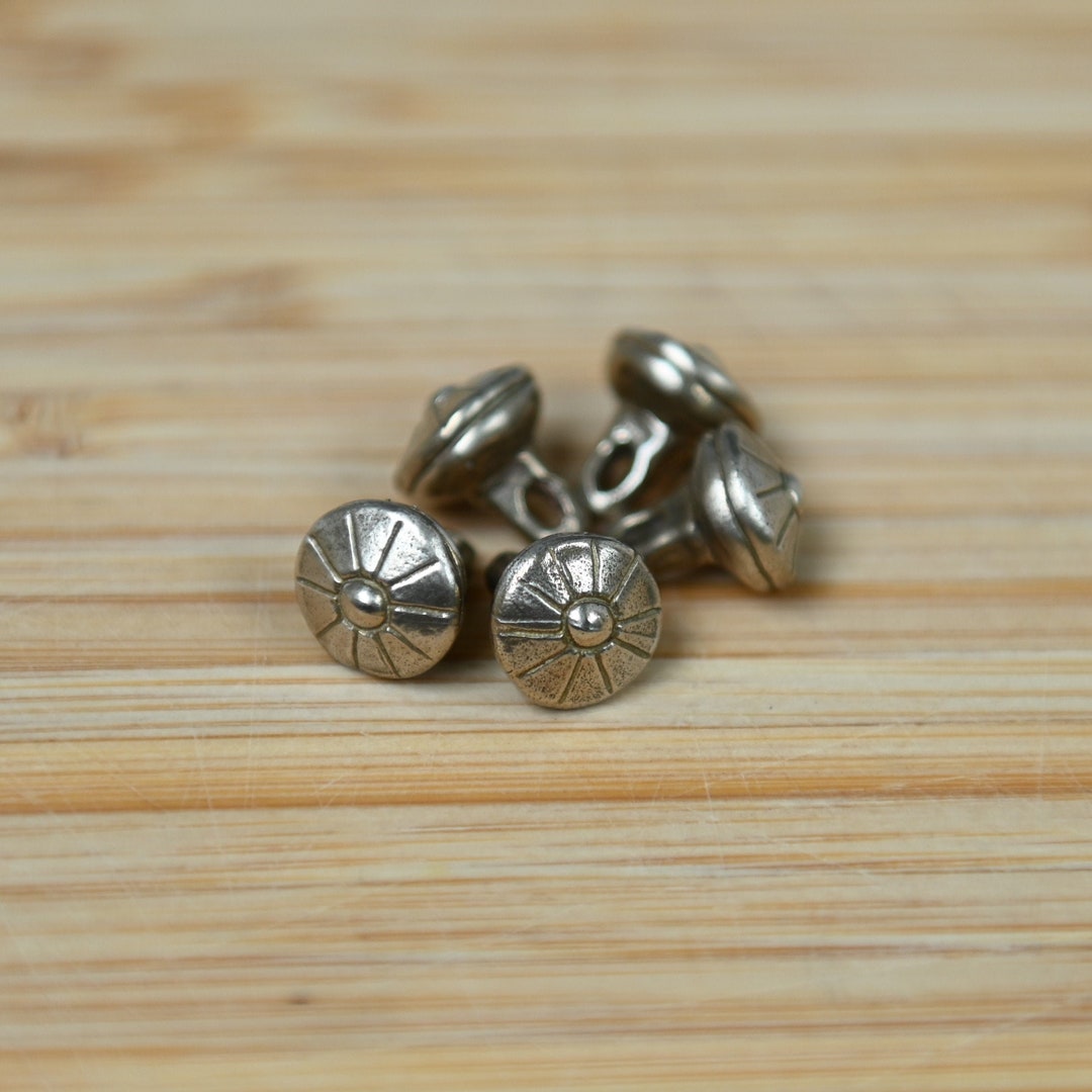 Viking BUTTONS Set If 5 Bronze Replica From Birka, Bjorko, Sweden - Etsy