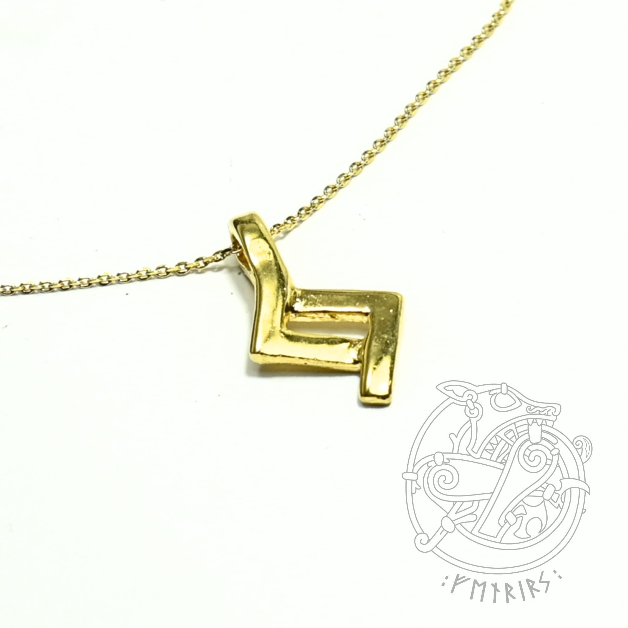 Jera Rune Pendant - Norse Elder Futhark