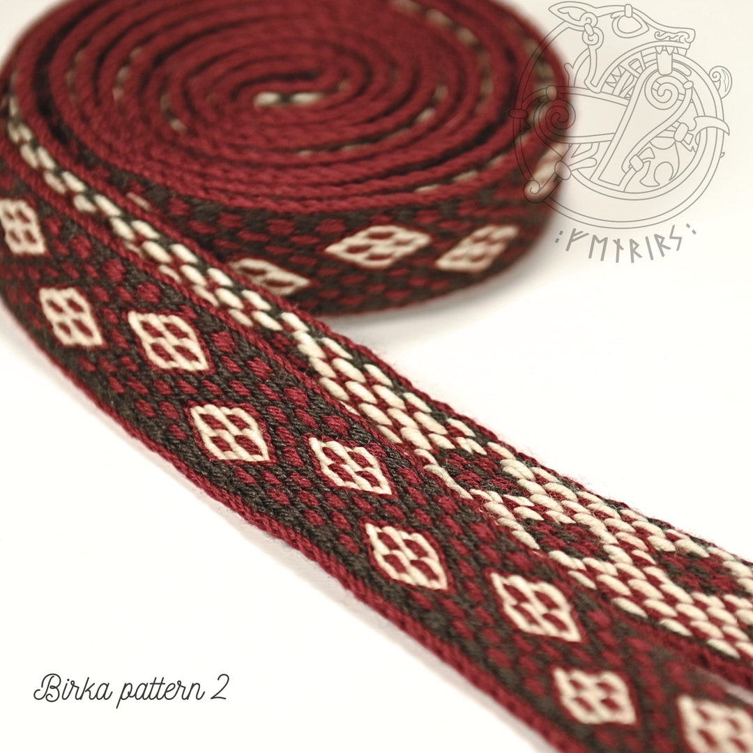 BIRKA Tablet WOVEN BELT From 100% Wool - Etsy Norway