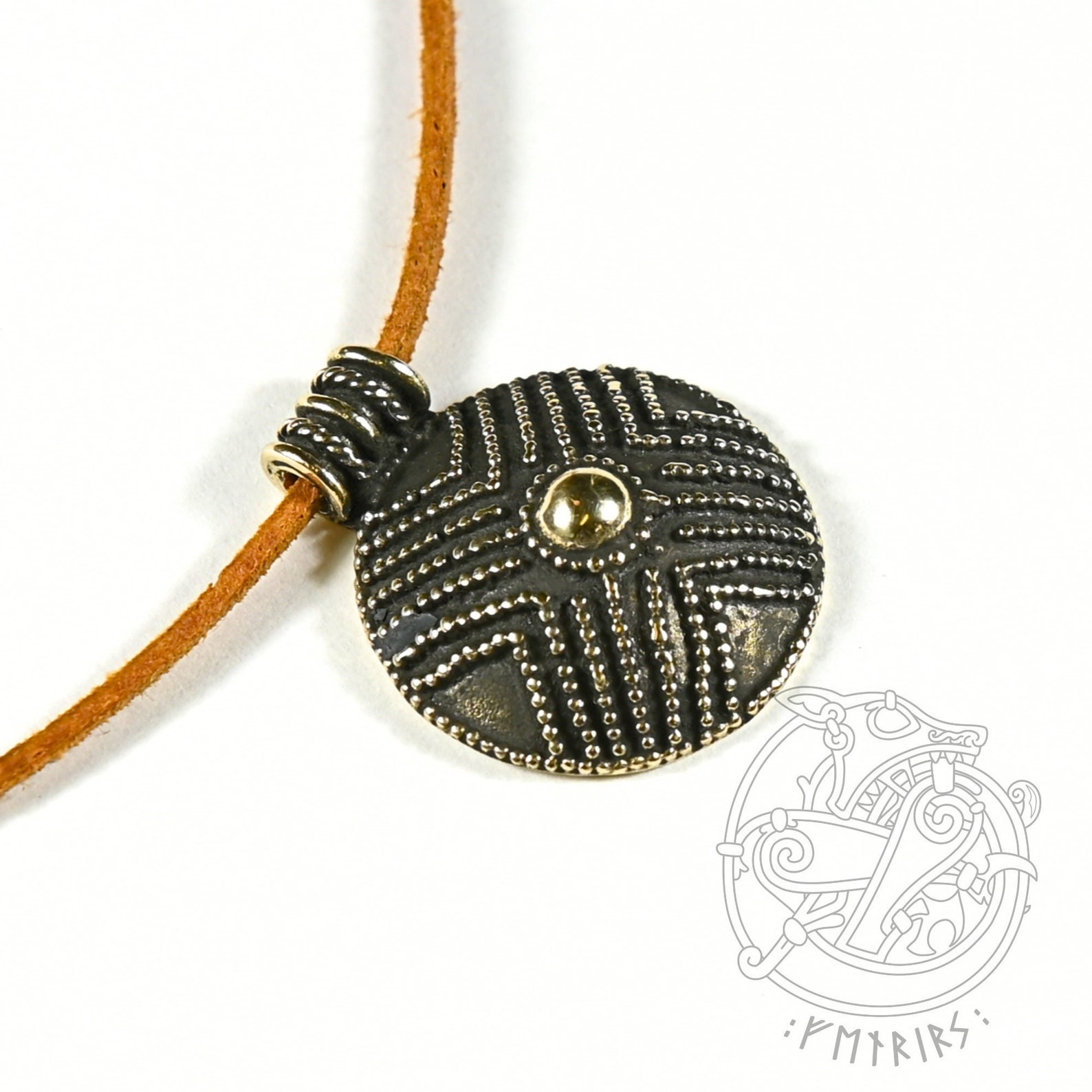 Bronze Kievan Rus Shield Pendant Replica From Kiev Ukraine, LARP, SCA ...