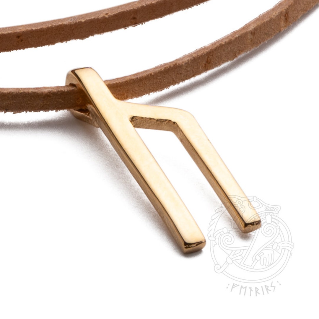 URUZ Rune Pendant - Norse Elder Futhark - Etsy