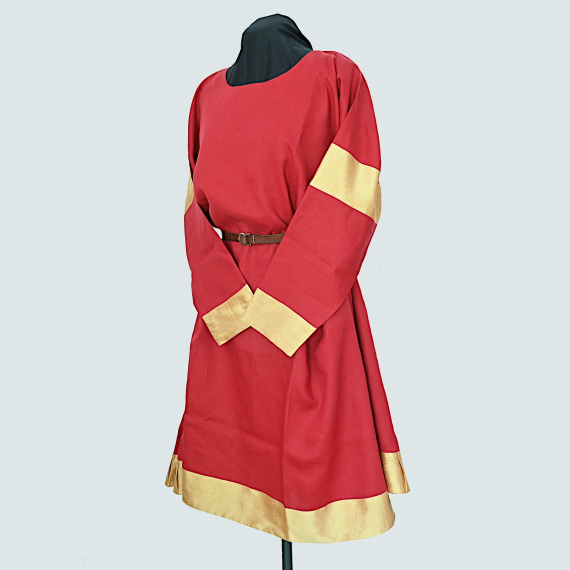 Medieval Linen Tunic Byzantine Empire Clothing Replica - Etsy