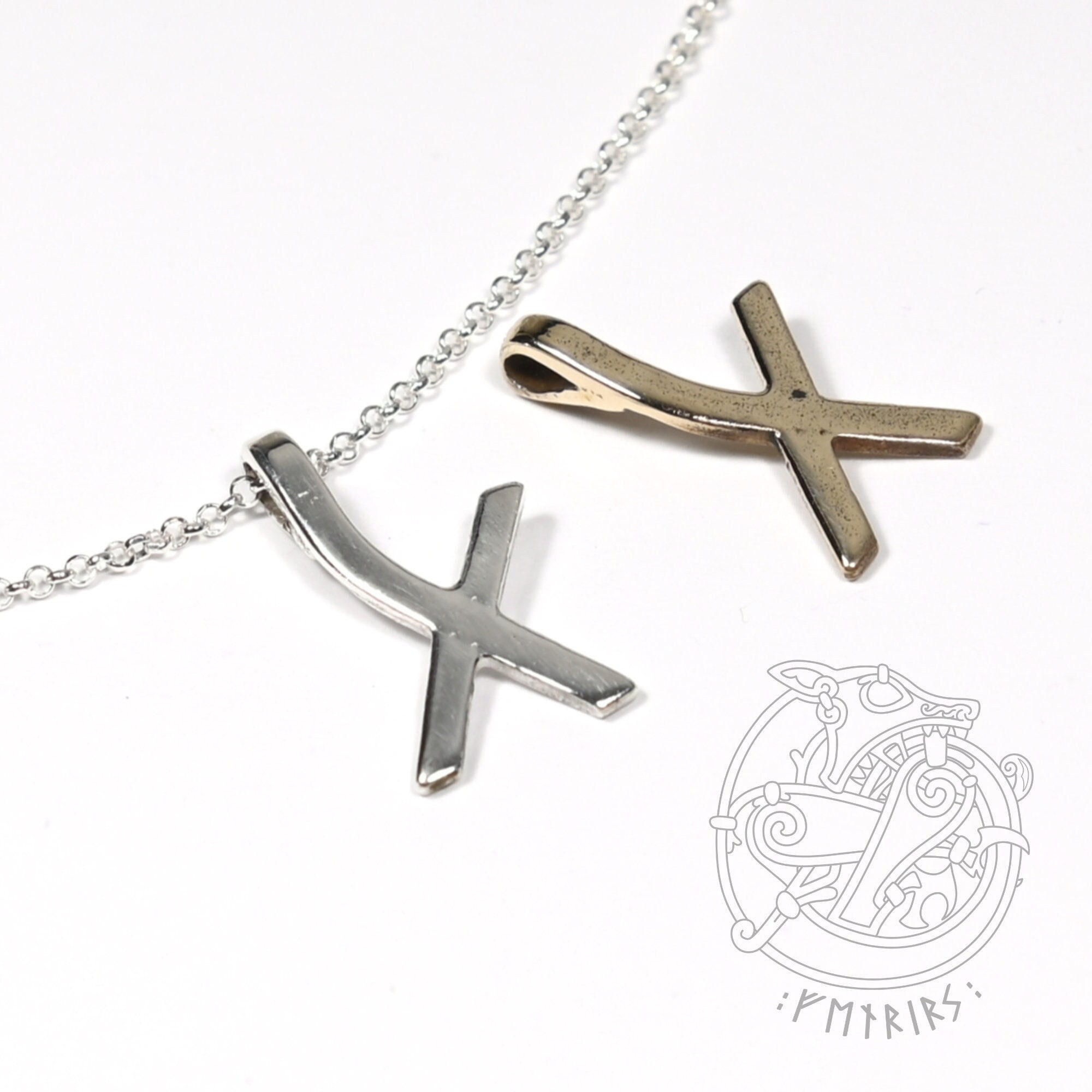 GEBO Rune Pendant - Norse Elder Futhark