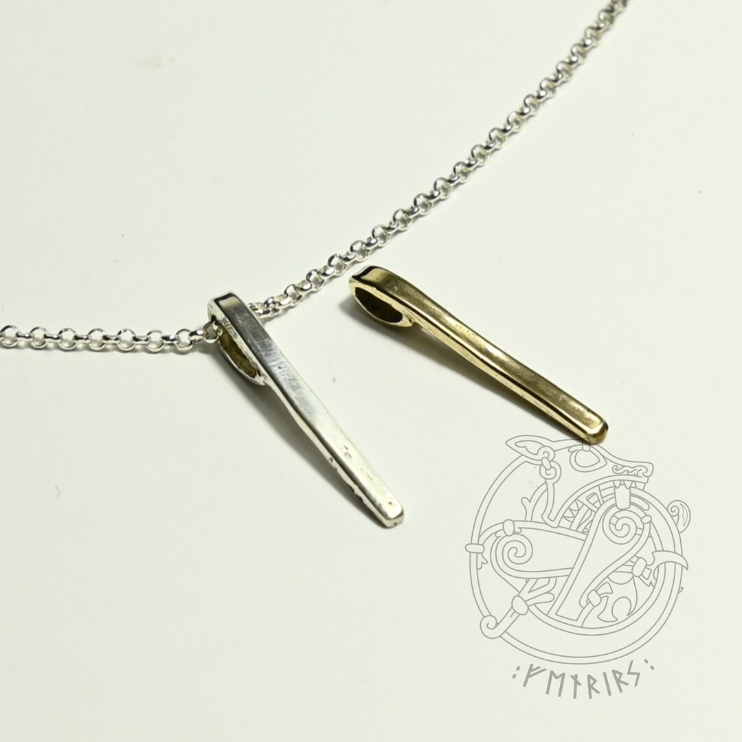 ISA Rune Pendant Norse Elder Futhark - Etsy