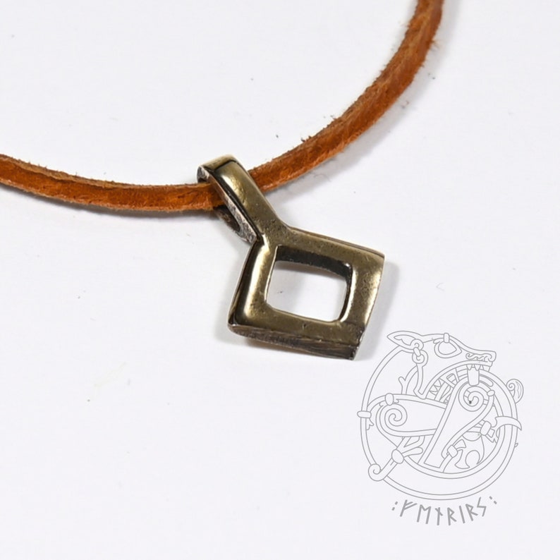 INGWAZ Rune Pendant Norse Elder Futhark - Etsy