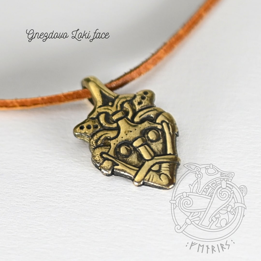 Bronze LOKI Pendant Replica From Gnezdovo Russia, LARP, SCA, Viking - Etsy