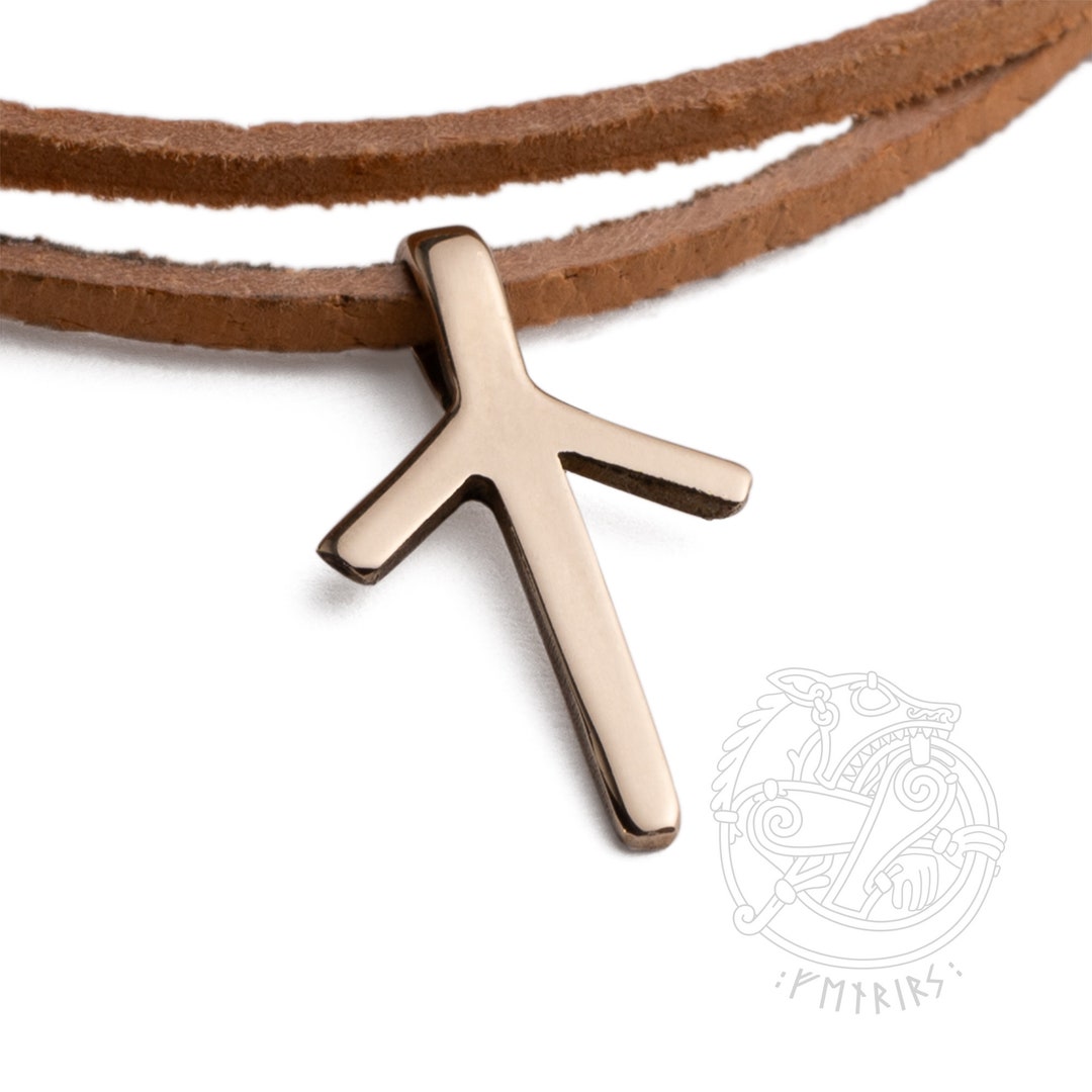 TIWAZ Rune Pendant - Norse Elder Futhark - Etsy