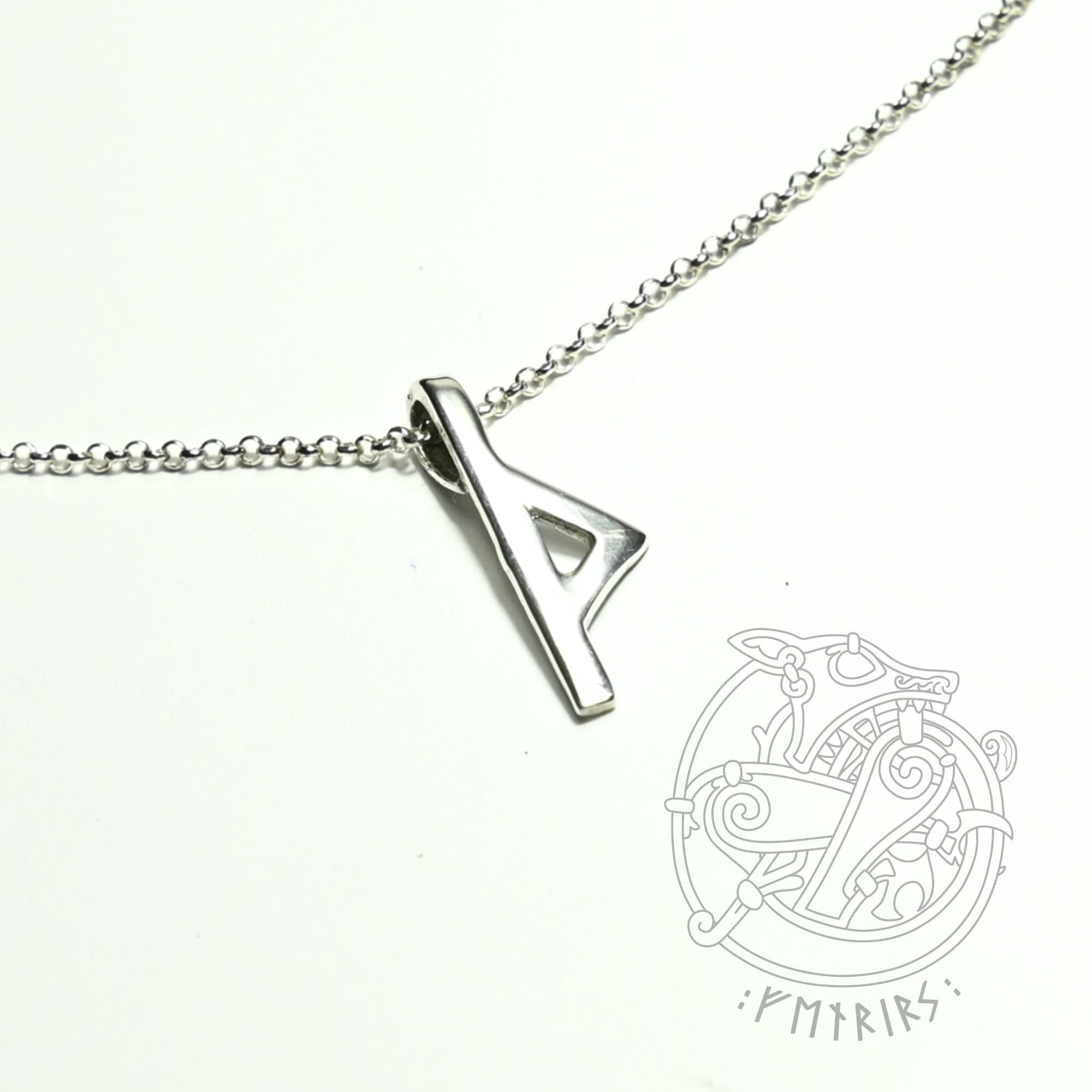 WUNJO Rune Pendant - Norse Elder Futhark