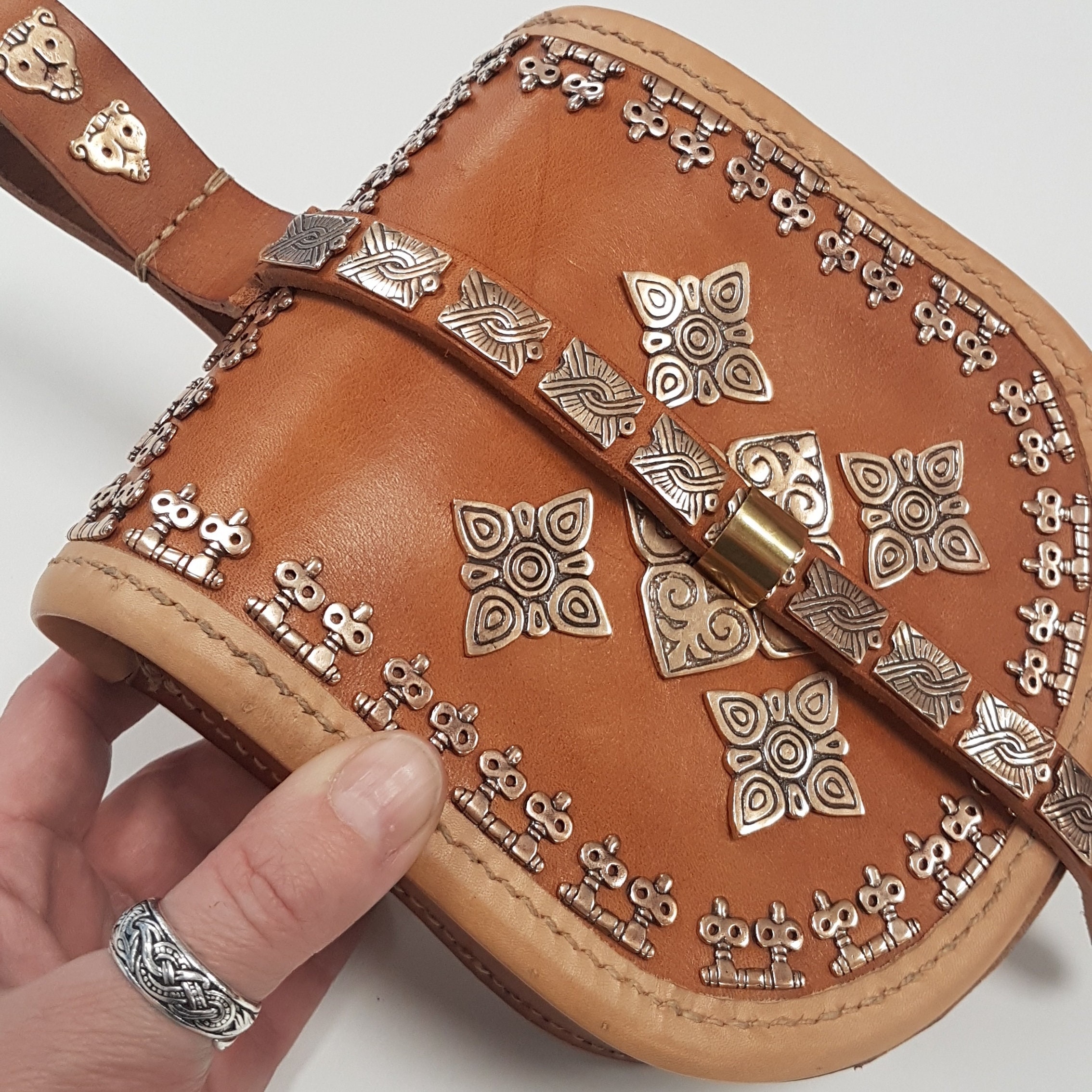 Viking BELT BAG POUCH replica from Birka, Sweden