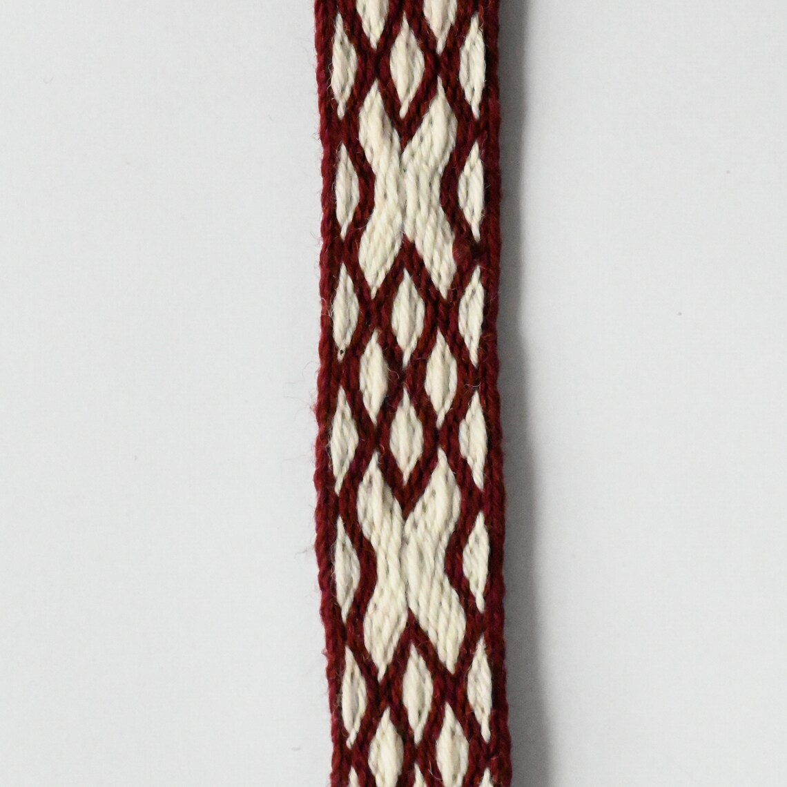Tablet WOVEN BELT From Oseberg, Norway From 100% Wool 2,5 Cm Width - Etsy