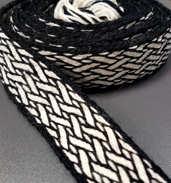 Tablet WOVEN BELT Birka Pattern From 100% Wool 26 Cm Width - Etsy