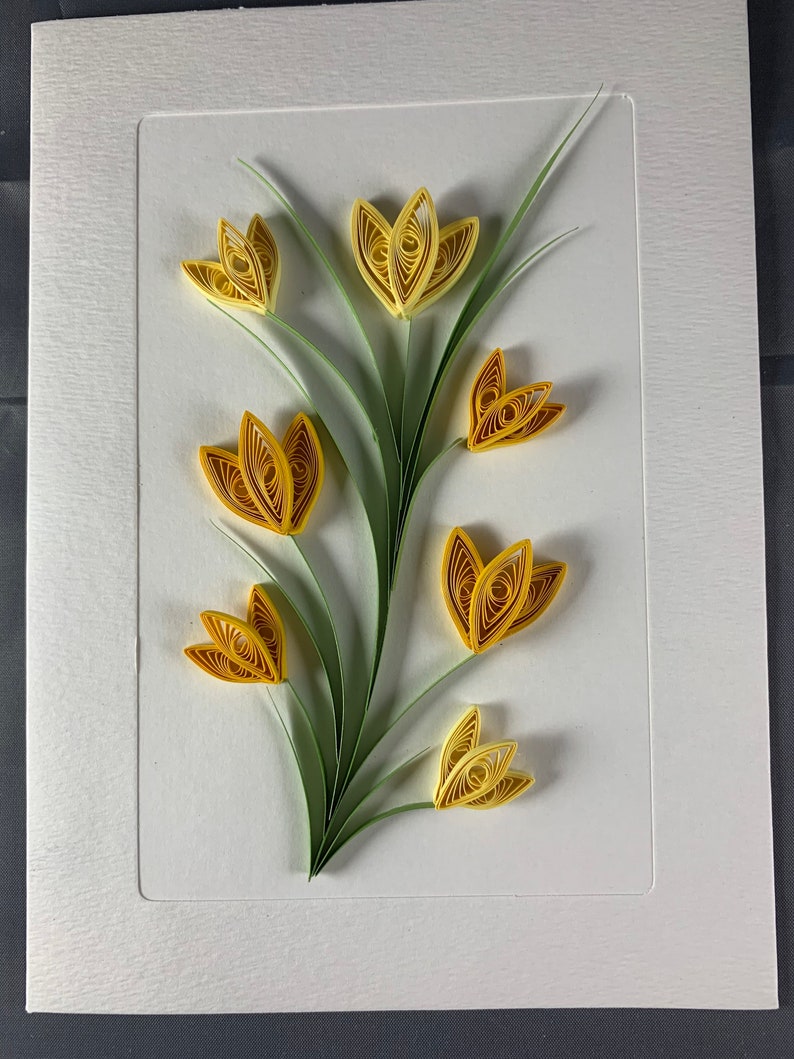 Mothers Day Card for Mom, Pop Out Card, 3D Paper Art Card, Red Quilled ...