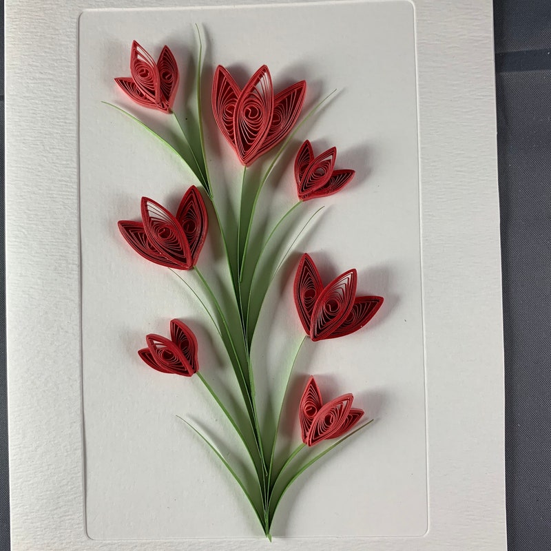 Paper Quilling Card - Etsy