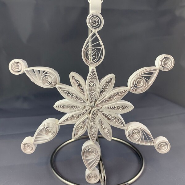 Quilled Snowflake - Etsy