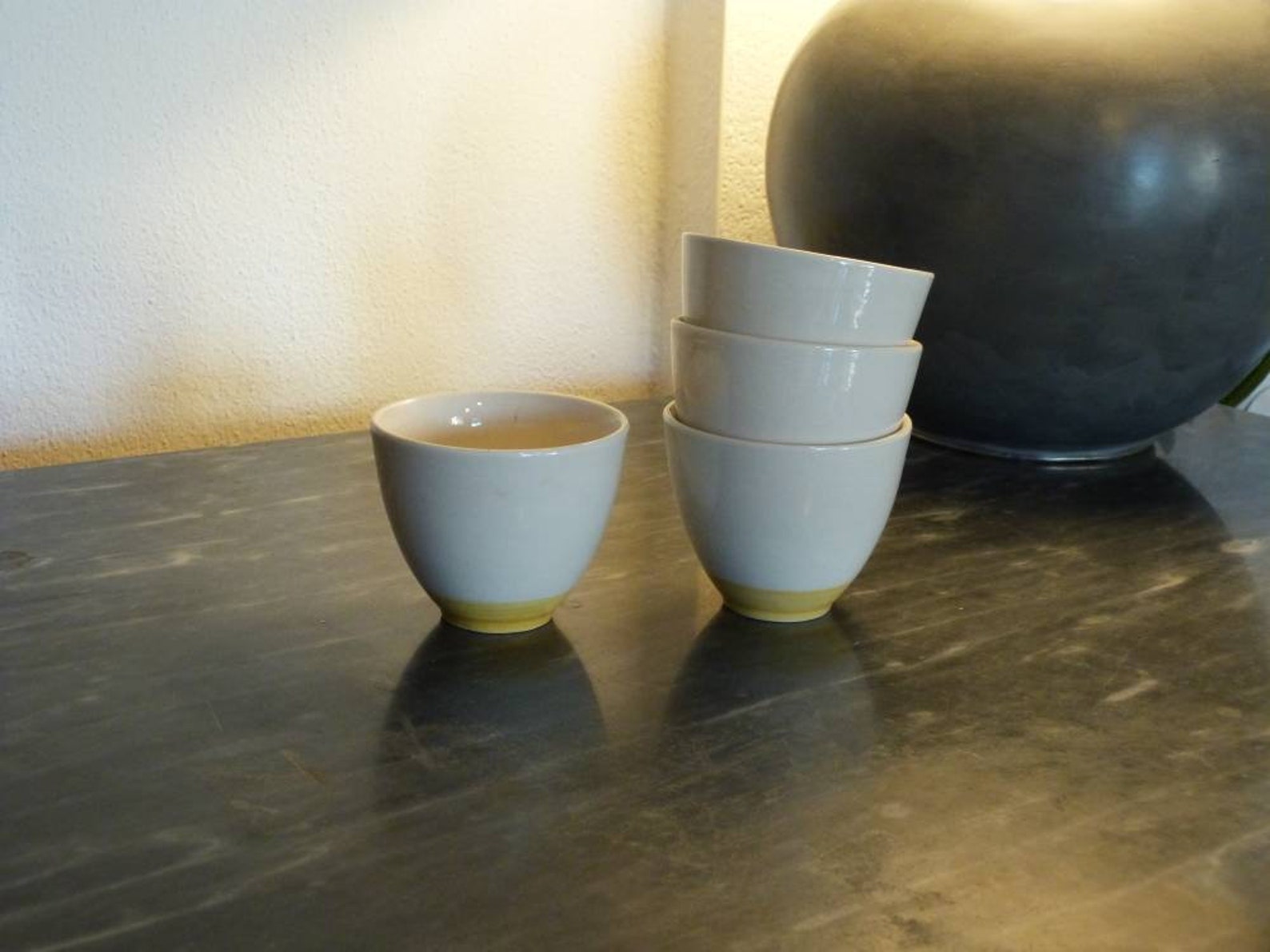 Set 4 Japanese Handmade Traditional Tea Cups Green Tea | Etsy