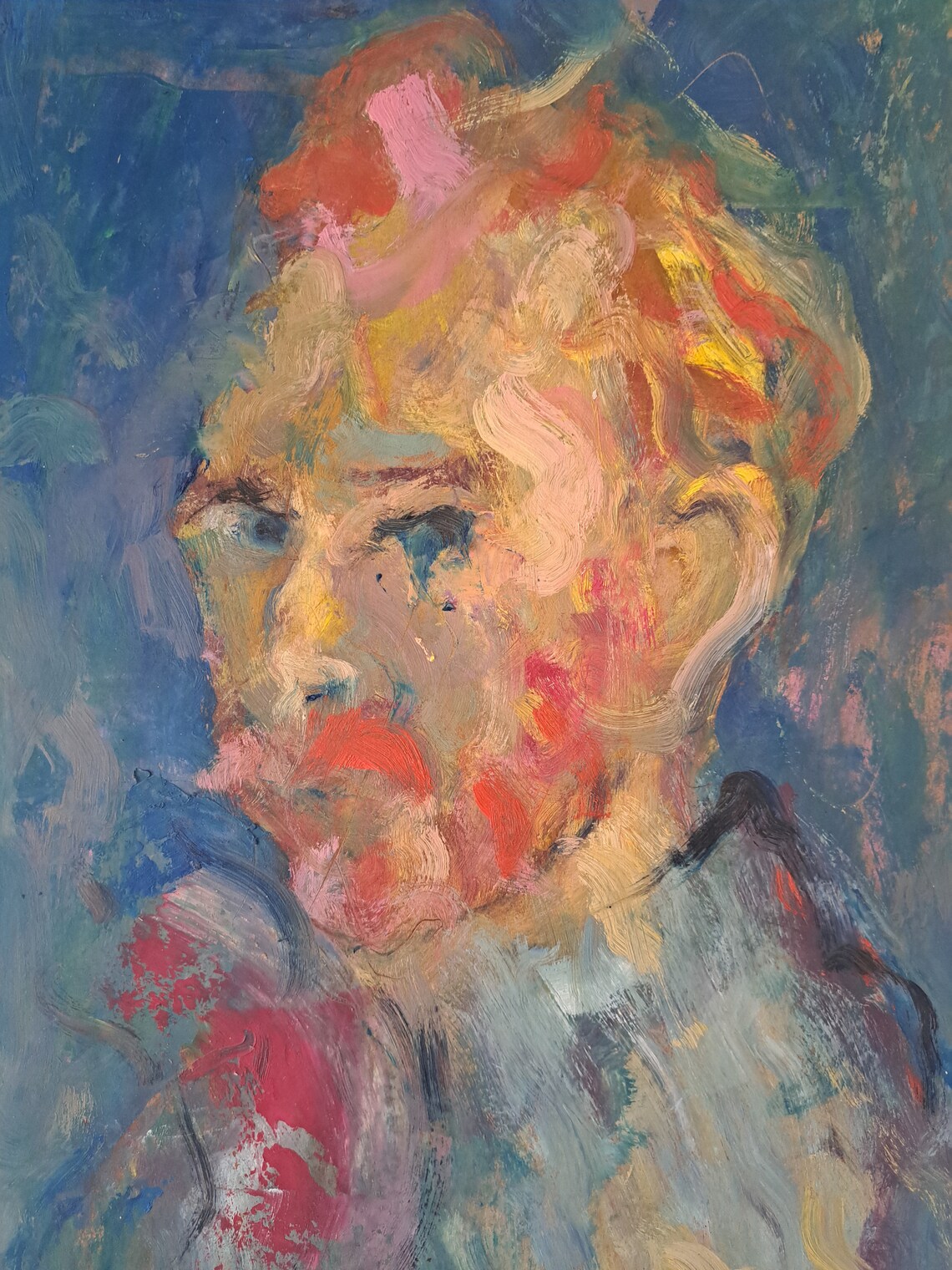 Original Oil Painting Interpretation Portrait of Vincent Van Gogh ...