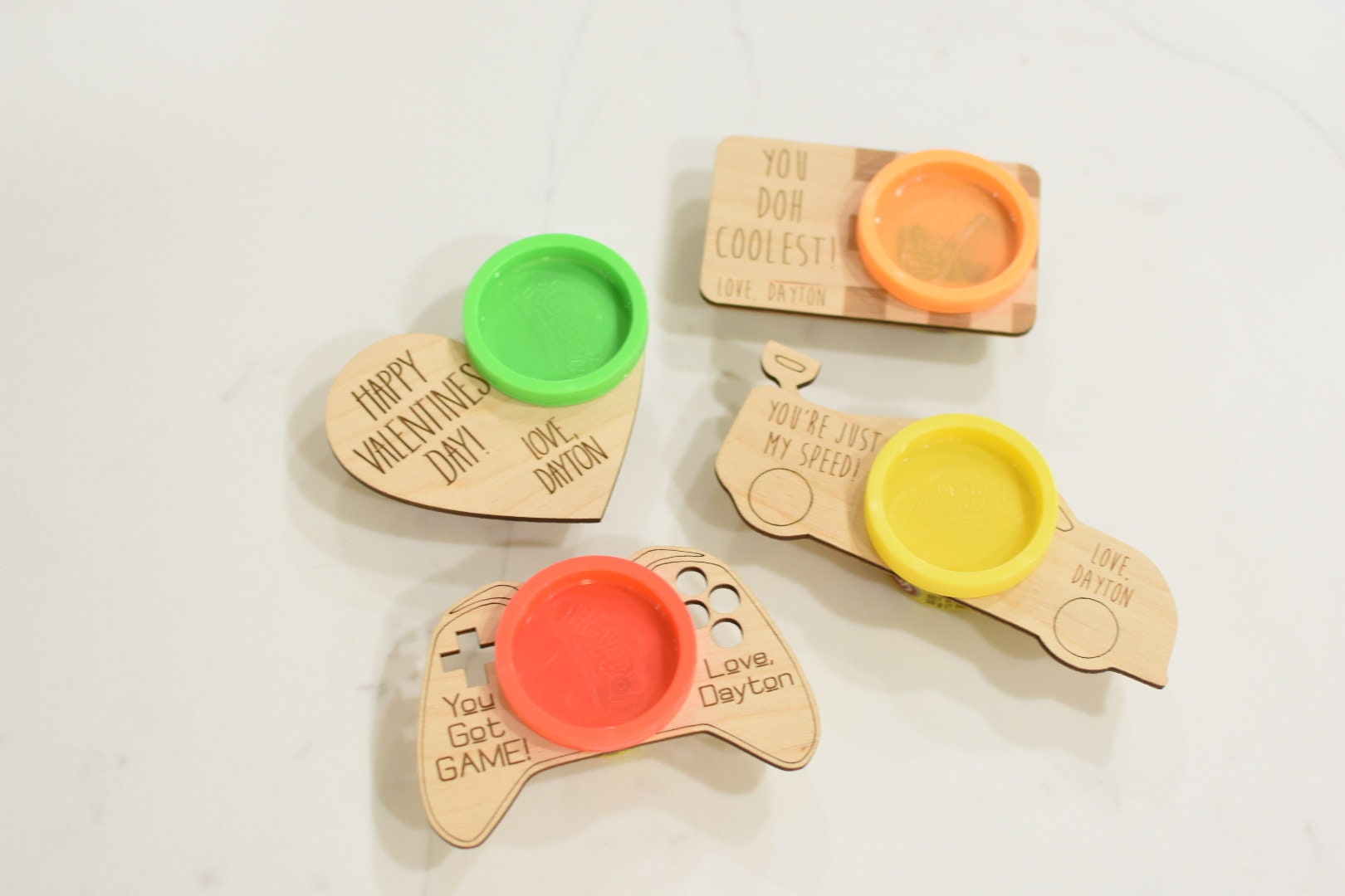 Kids Valentines Play Doh SVG - Etsy