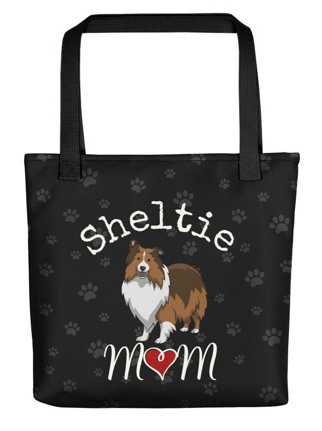 Sheltie Gifts, Sheltie Mom Gift, Adorable Sheltie Mom Tote Bag, Sheltie ...