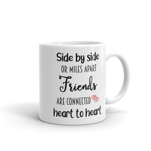 Friendship Mug, Best Friends Mug, Long Distance Friends Mug, Friendship ...