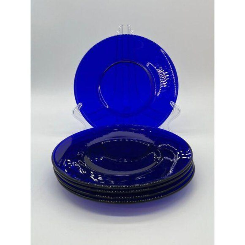 Cobalt Blue Plate - Etsy