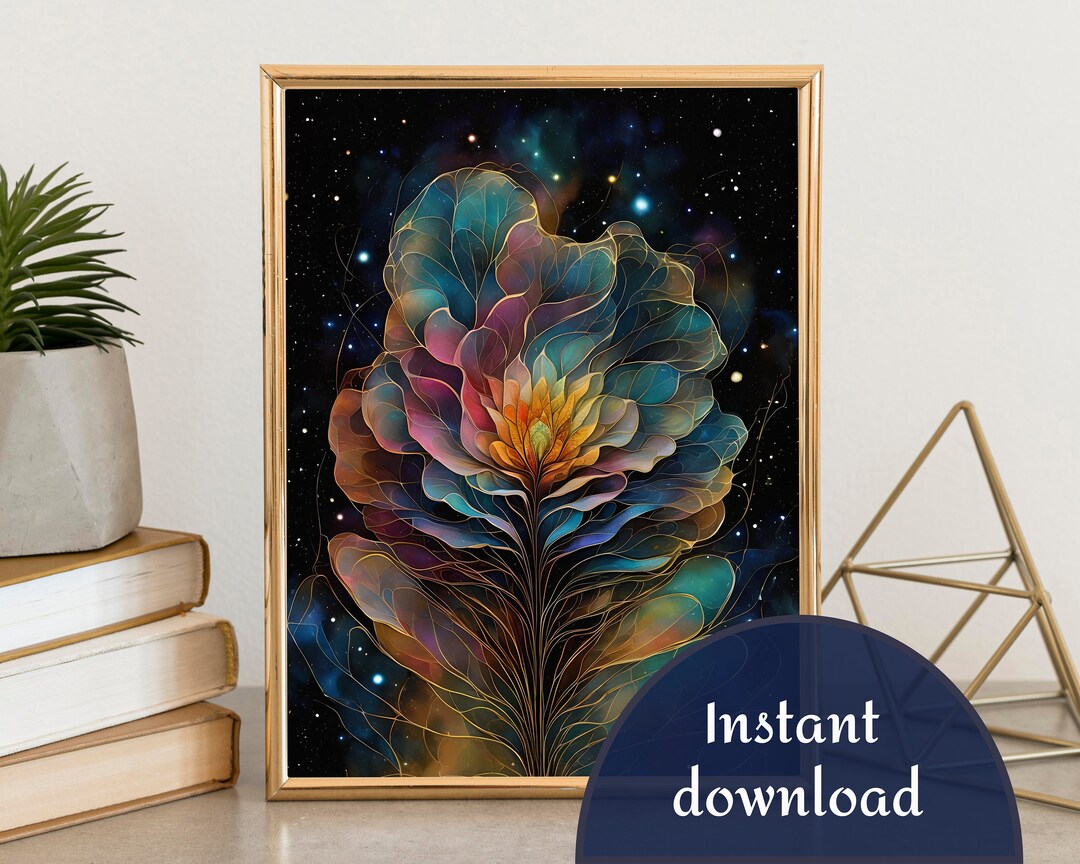 Cosmic Wall Art, Instant Downloadable Prints | Housewarming Gift ...